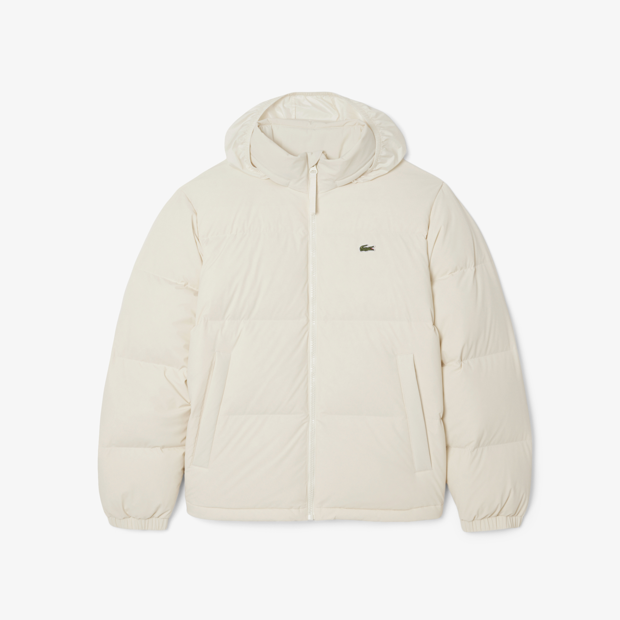 Водоотталкивающая пуховая куртка Lacoste с капюшоном #BH5154 PWS ...